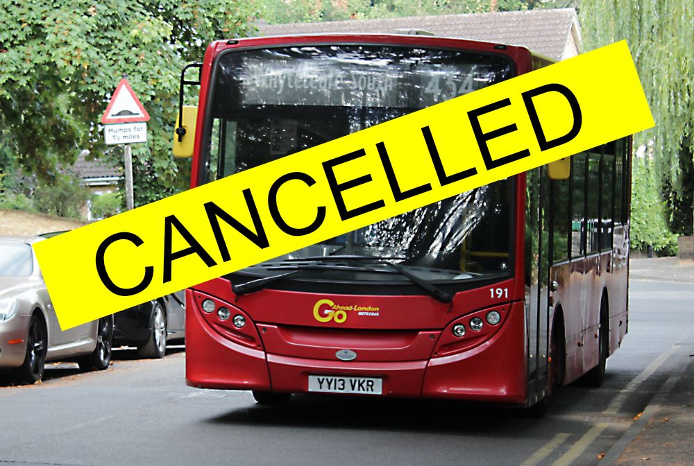 Kenley Bus Cancelled – Kendra